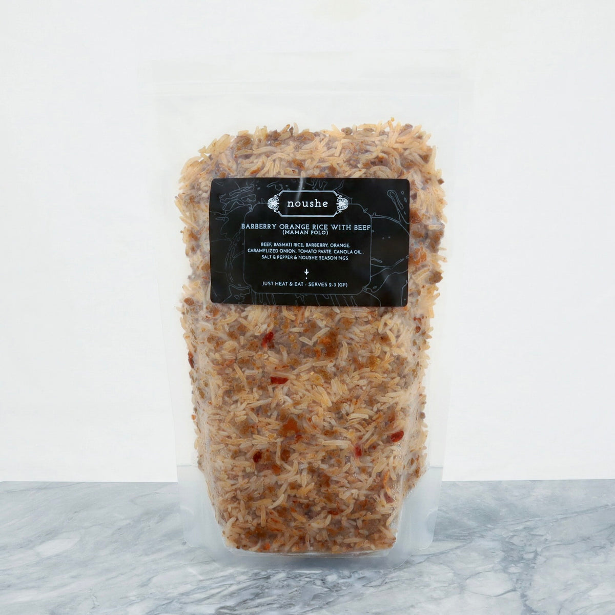 Barberry Orange Rice with Beef (Maman Polo) – Noushe